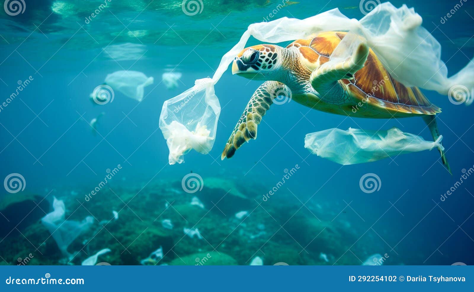 Plastic Pollution in Ocean Environmental Problem. Environmental ...