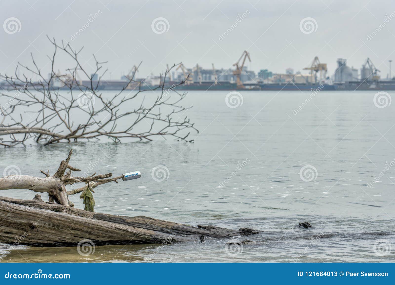 Plastic Pollution in the River Editorial Stock Photo - Image of ...
