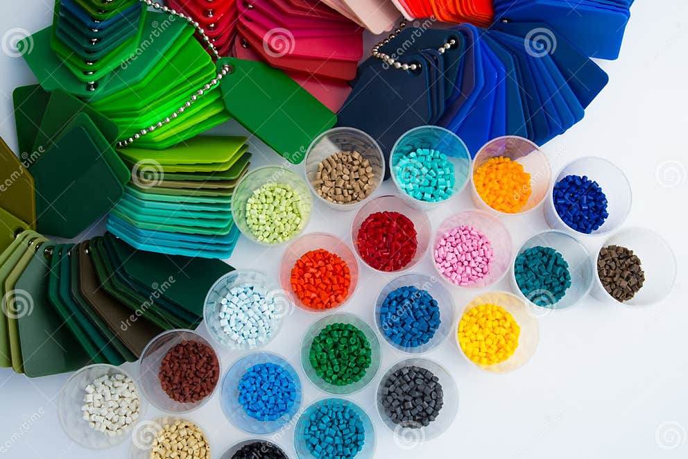 Plastic polymer granulate stock photo. Image of color - 39312950
