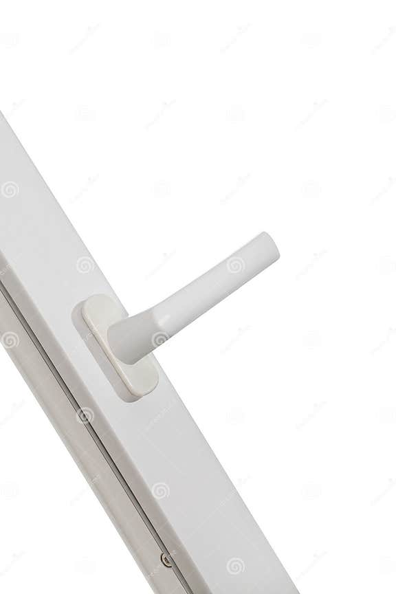 Plastic Pvc Window with Handle Stock Image - Image of home, windows ...