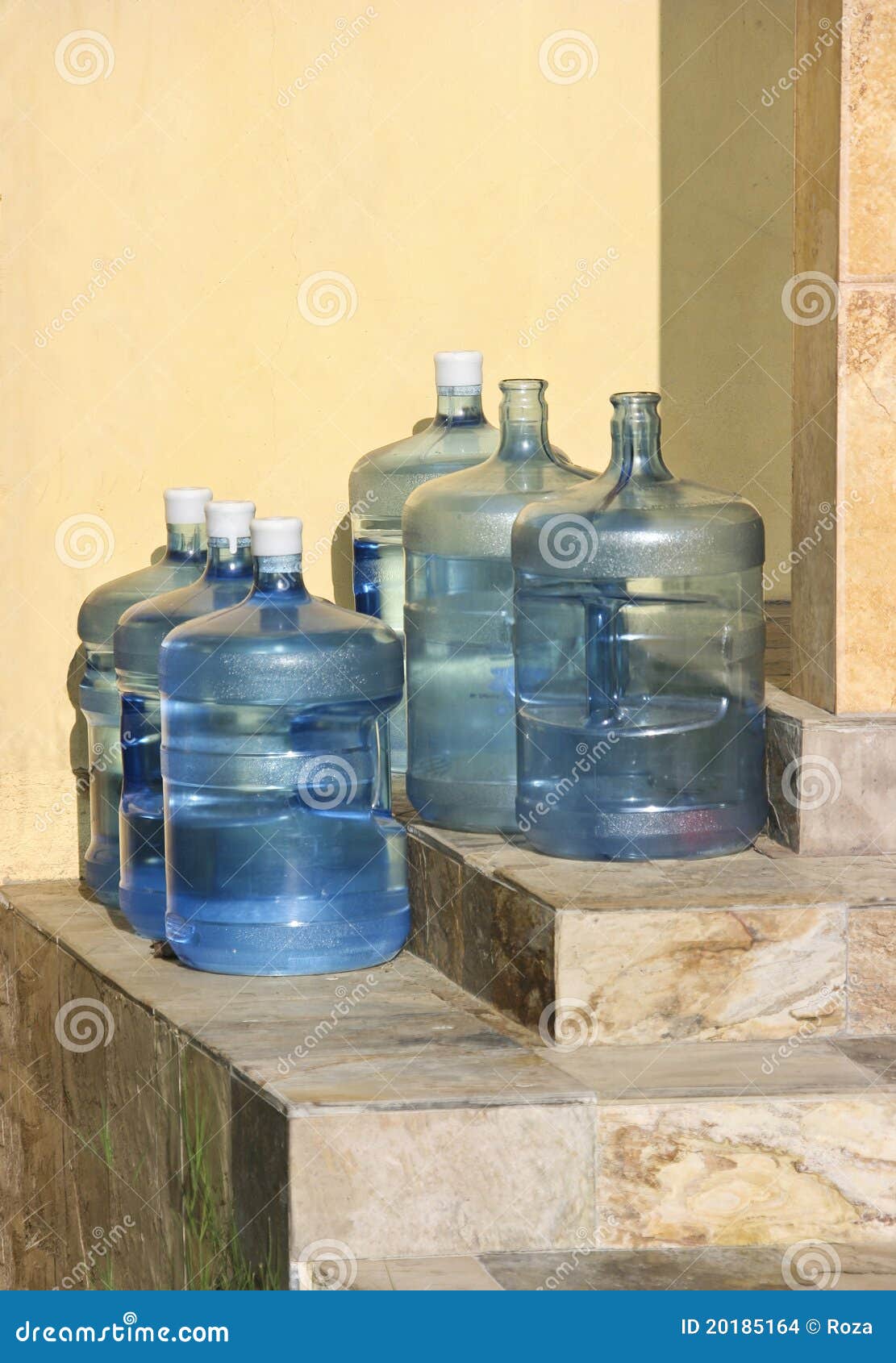 Plastic Recycle Water Bottles Stock Photo - Image of refreshment, clean ...
