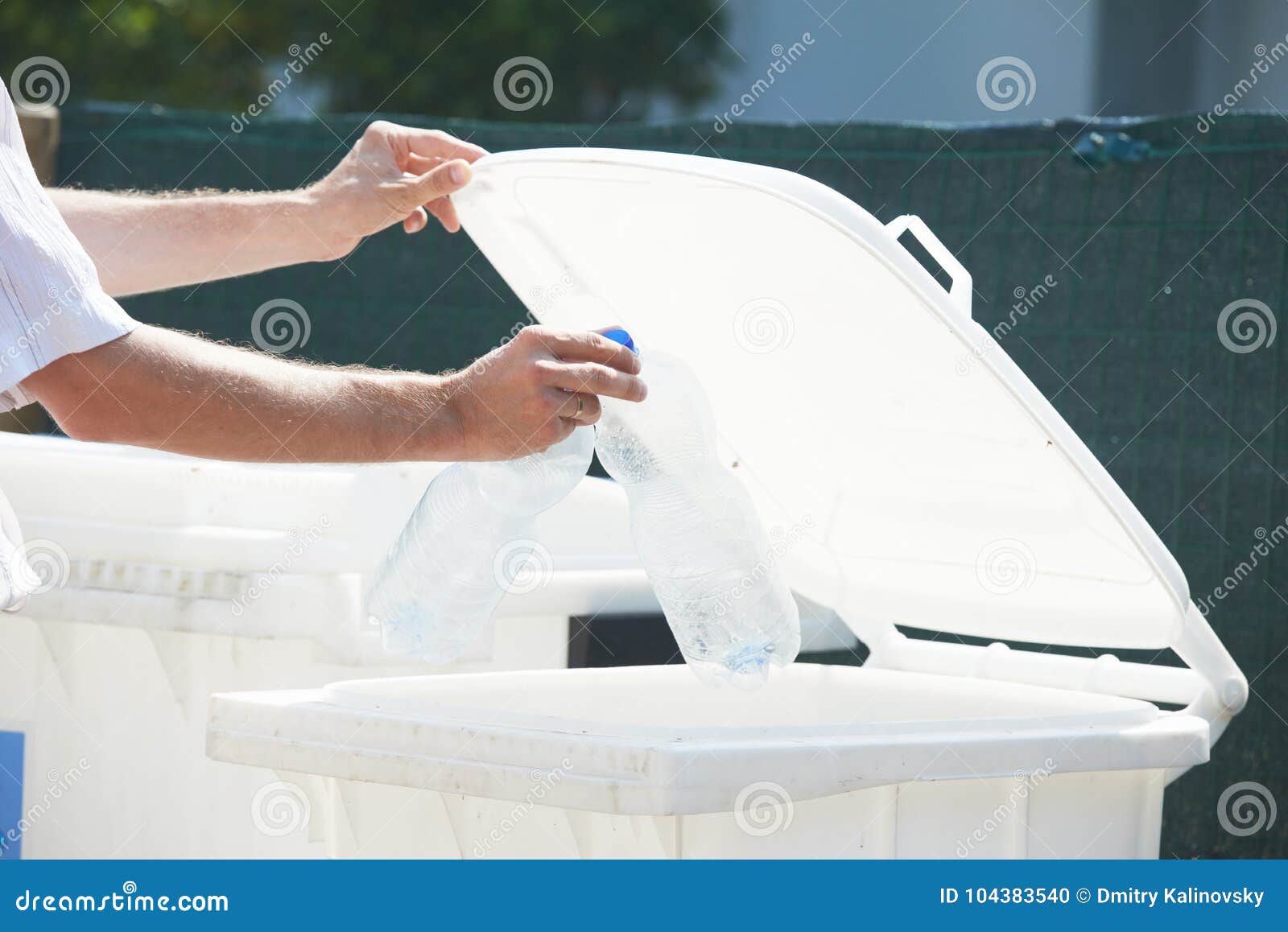 Plastic Garbage Separate Utilisation and Recycling Stock Photo - Image ...