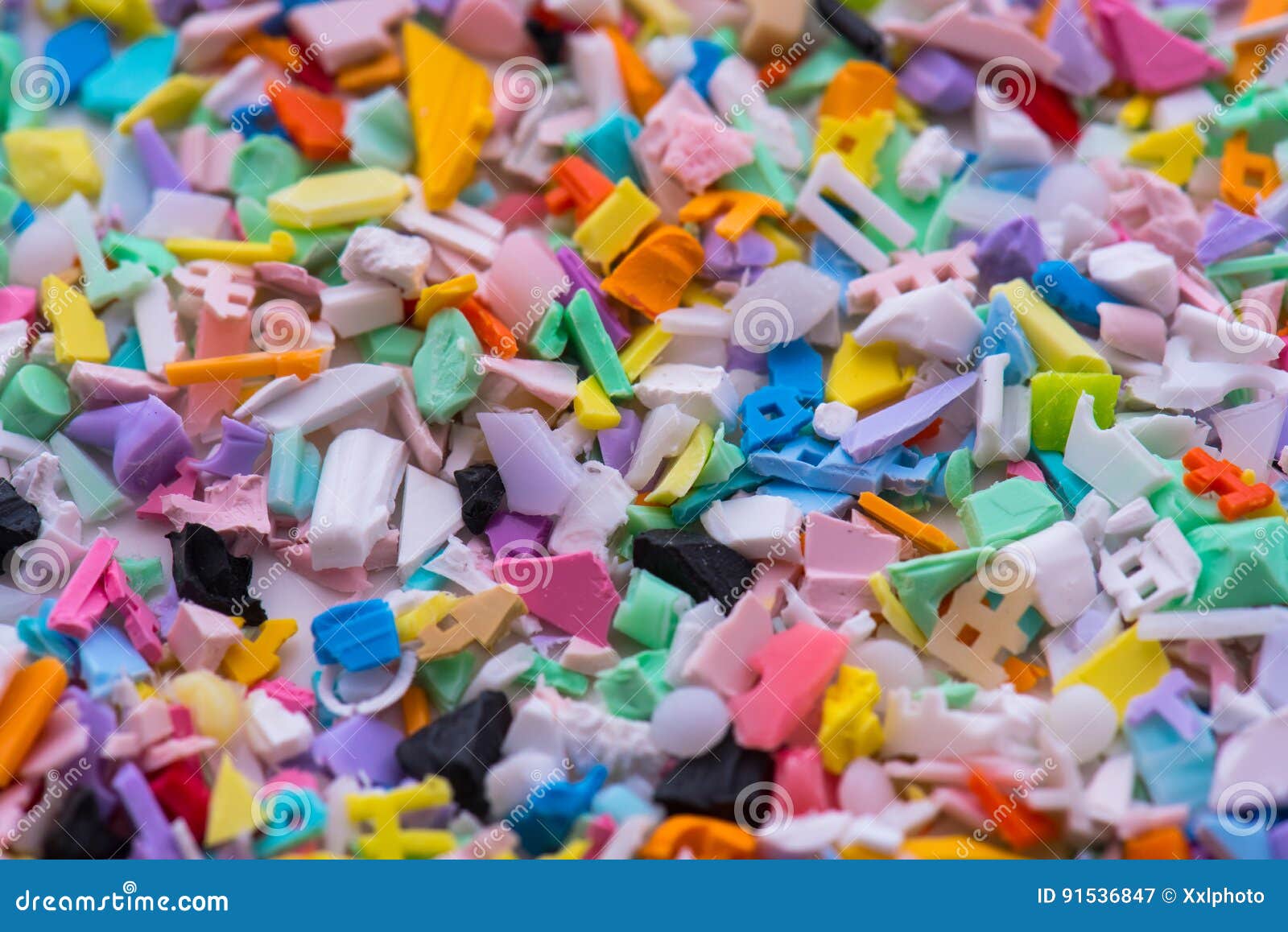 Plastic regrind stock image. Image of parts, material - 91536847