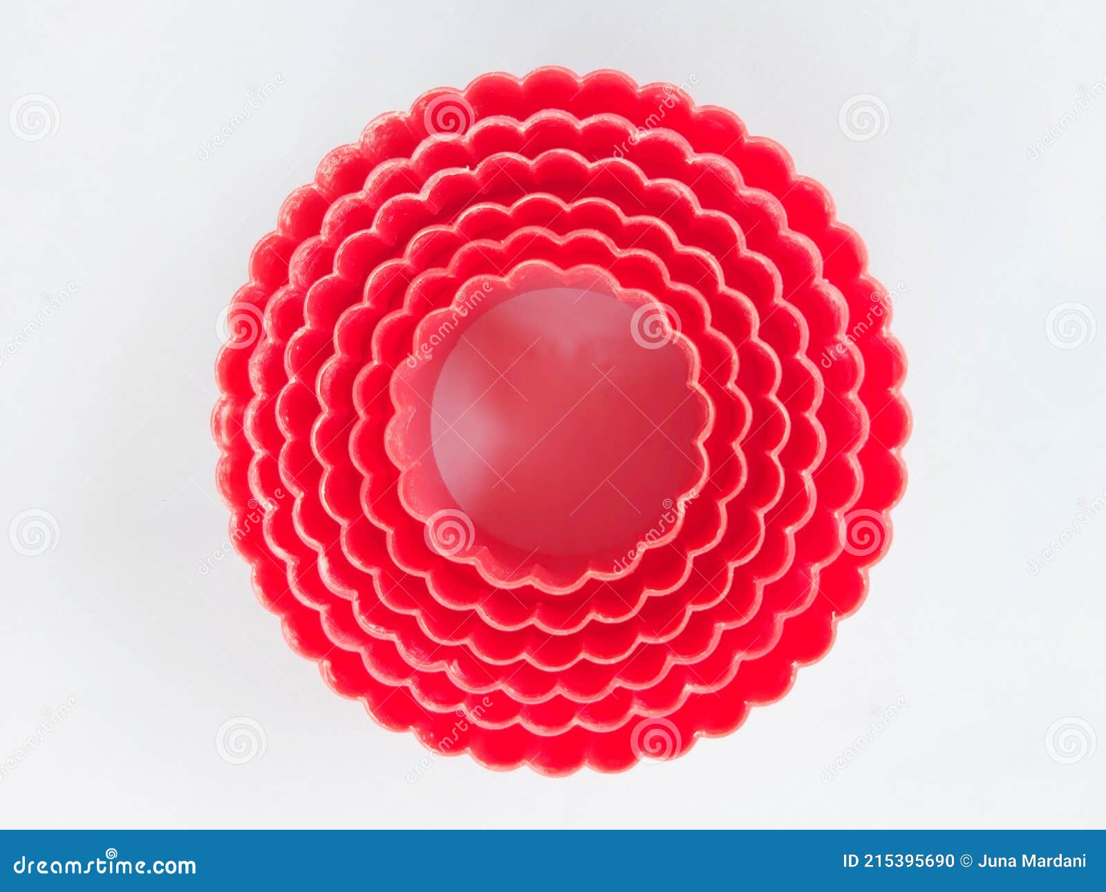 Plastic Ring Cutter Isolated on White Background Stock Photo - Image of ...