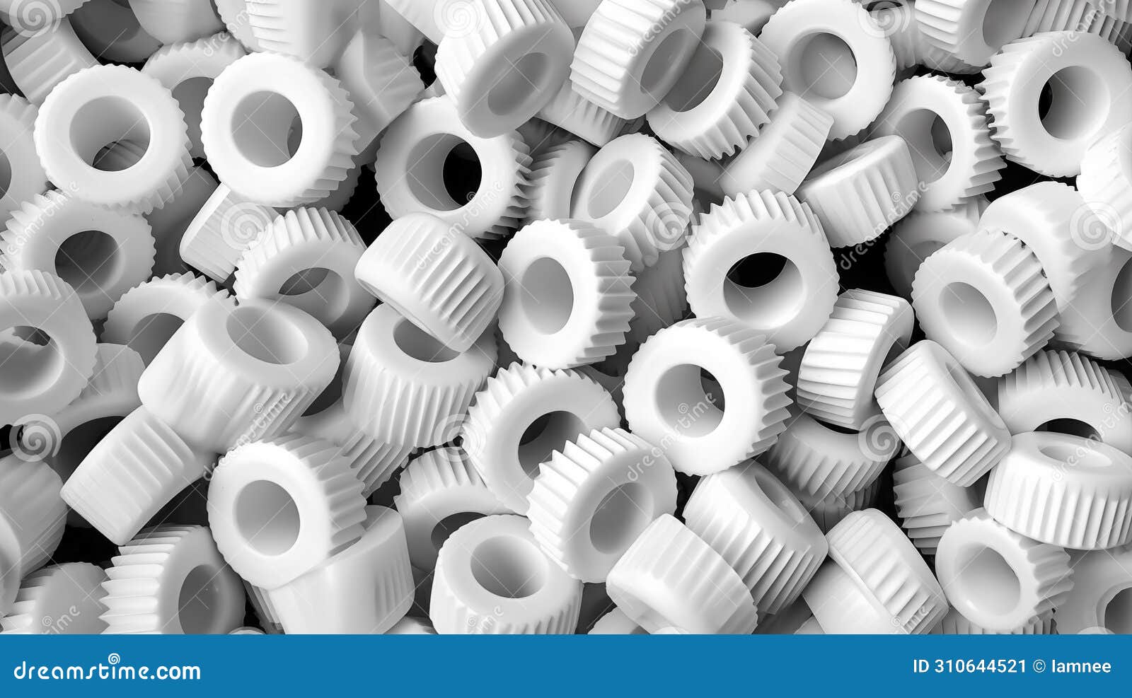 Plastic Rings with External Threads Have Special Uses.AI Generated ...