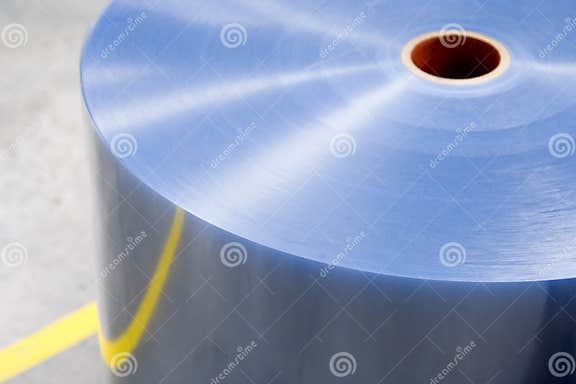 Plastic Rollsfor Packaging Machin Stock Photo - Image of press ...