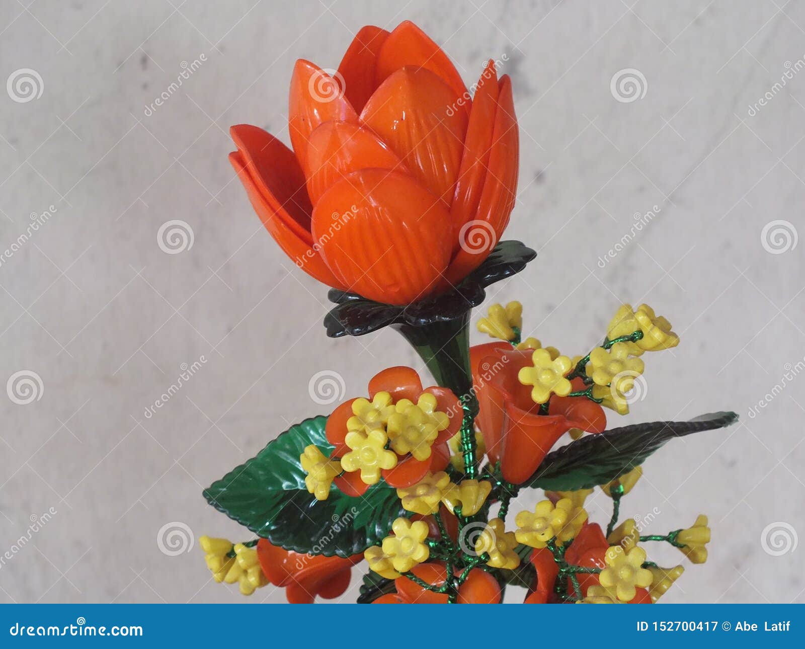 Beautiful Plastic roses stock image. Image of home, vulnerability ...