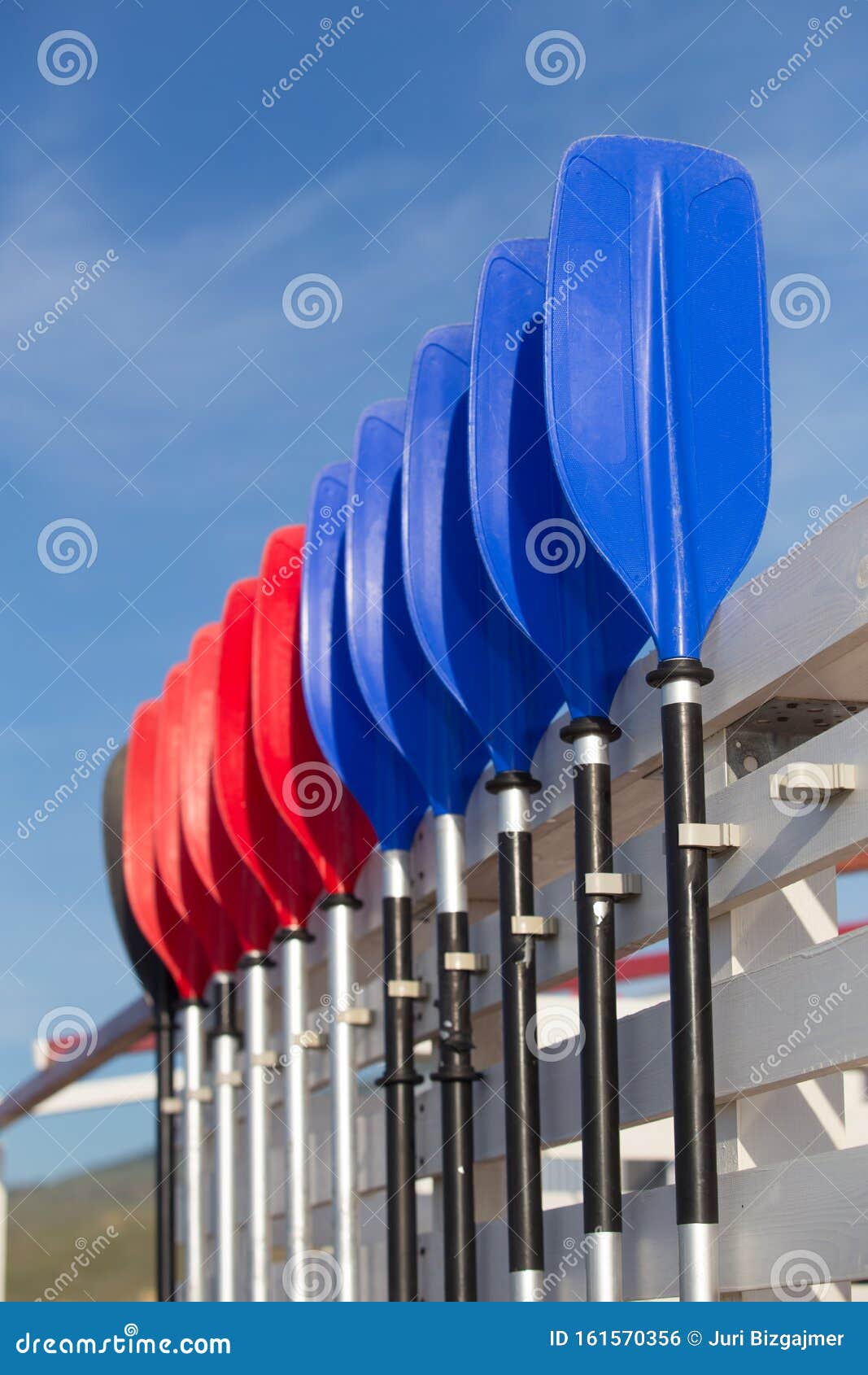 Plastic rowing oars stock photo. Image of healthy, plastic - 161570356