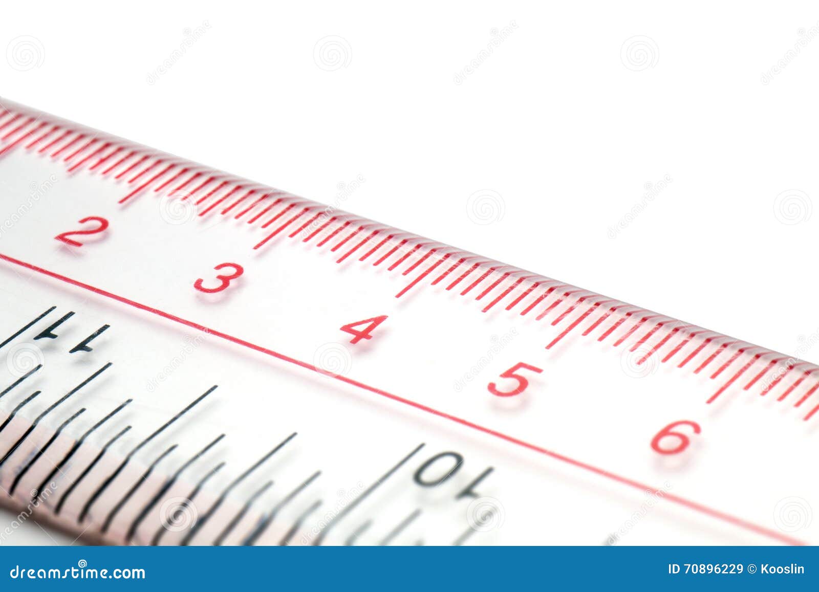 Plastic ruler stock image. Image of equipment, symbol - 70896229