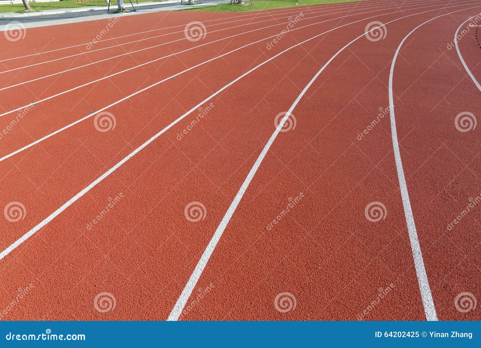 Plastic runway stock image. Image of sunny, white, daytime - 64202425