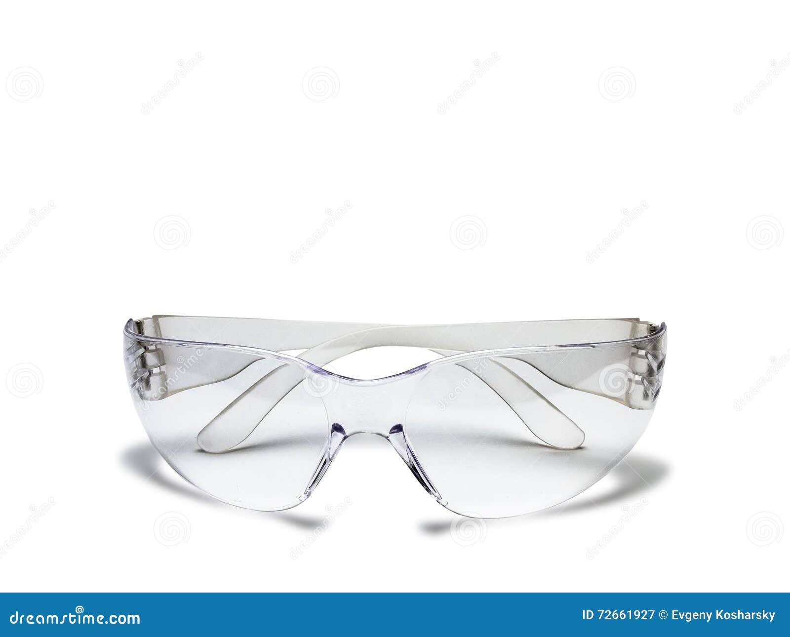 Plastic safety glasses stock image. Image of equipment - 72661927