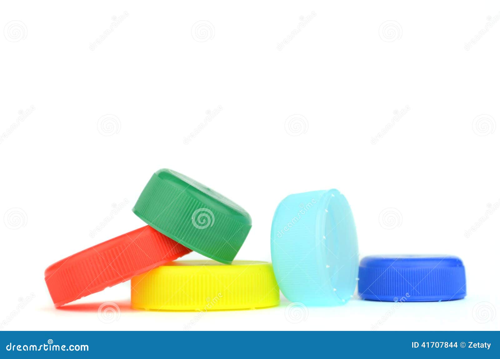 Plastic caps stock photo. Image of green, colorful, background - 41707844