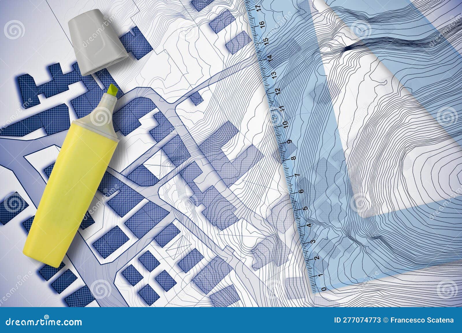 Square Marker Hand Made Grid. Abstract Geometry Empty Square Seamless ...