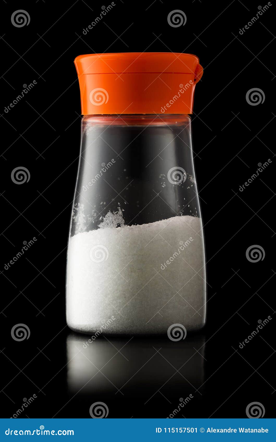 A Plastic Shaker Of MSG Monosodium Glutamate Flavour Enhancer Royalty ...