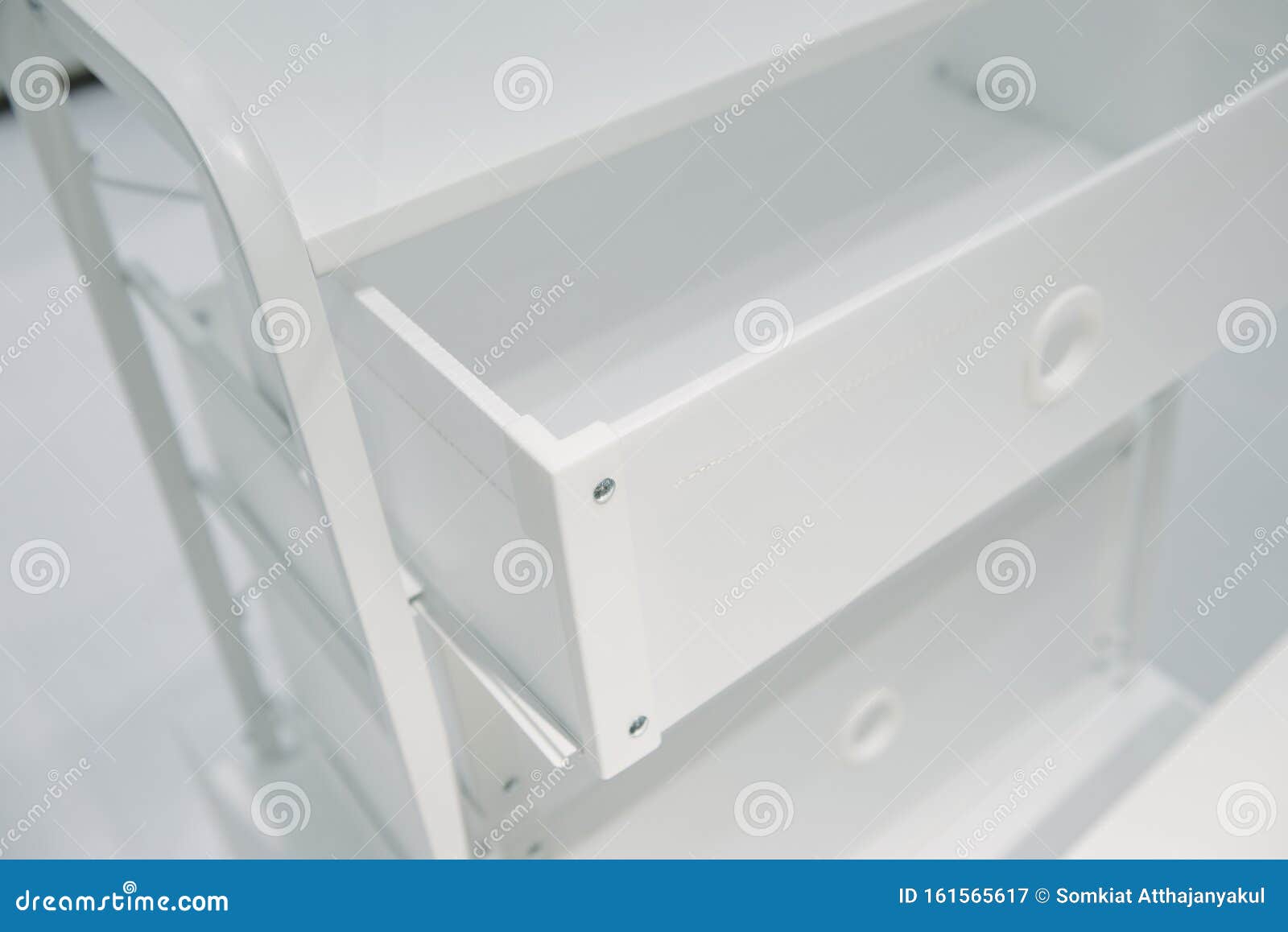 Empty Drawer Closeup, Wooden Cabinet Royalty-Free Stock Photography ...