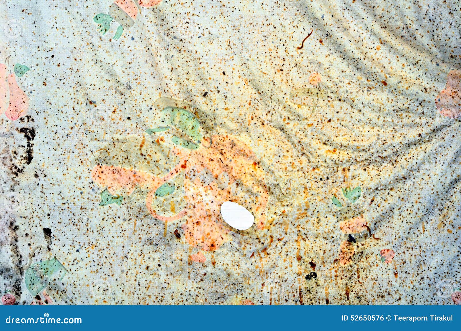 Plastic sheet with grease stock photo. Image of leftover - 52650576