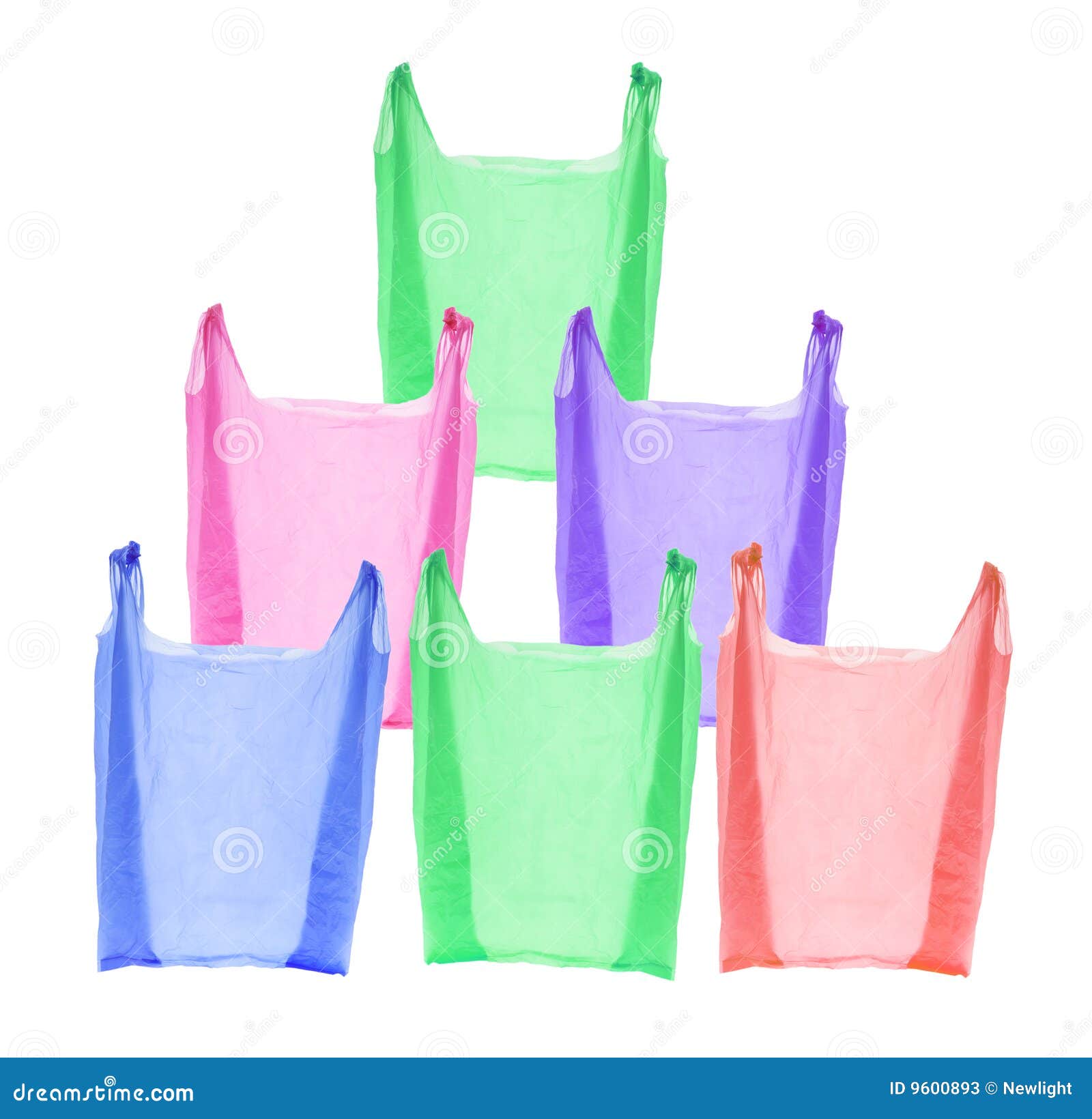 Plastic Shopping Bags stock image. Image of empty, shot - 9600893