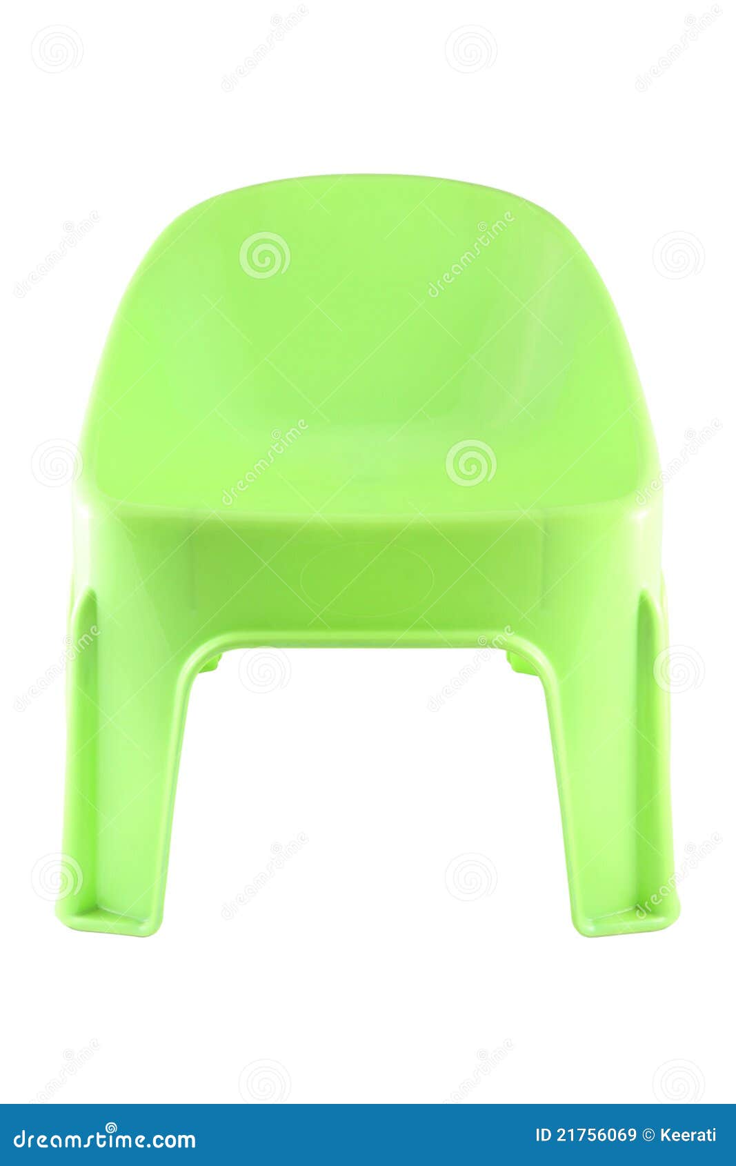 Plastic short green chair stock image. Image of office - 21756069