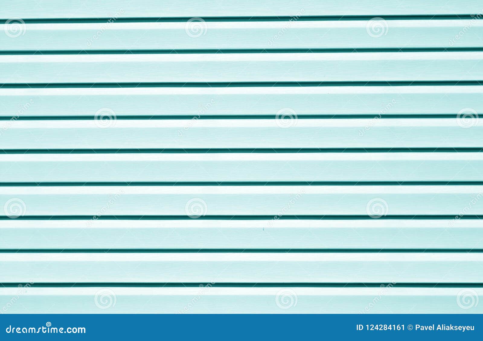 Plastic Siding Surface in Cyan Color. Stock Image - Image of exterior ...