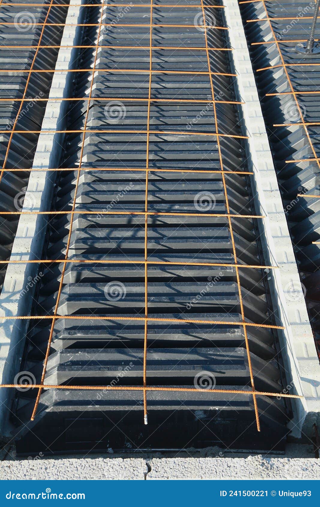 Plastic Screed On A Metal Fence Royalty-Free Stock Photo ...