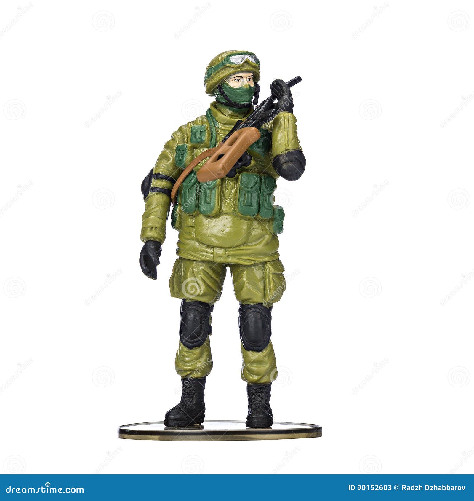 Plastic Soldier On A Stone Stock Image | CartoonDealer.com #177665923
