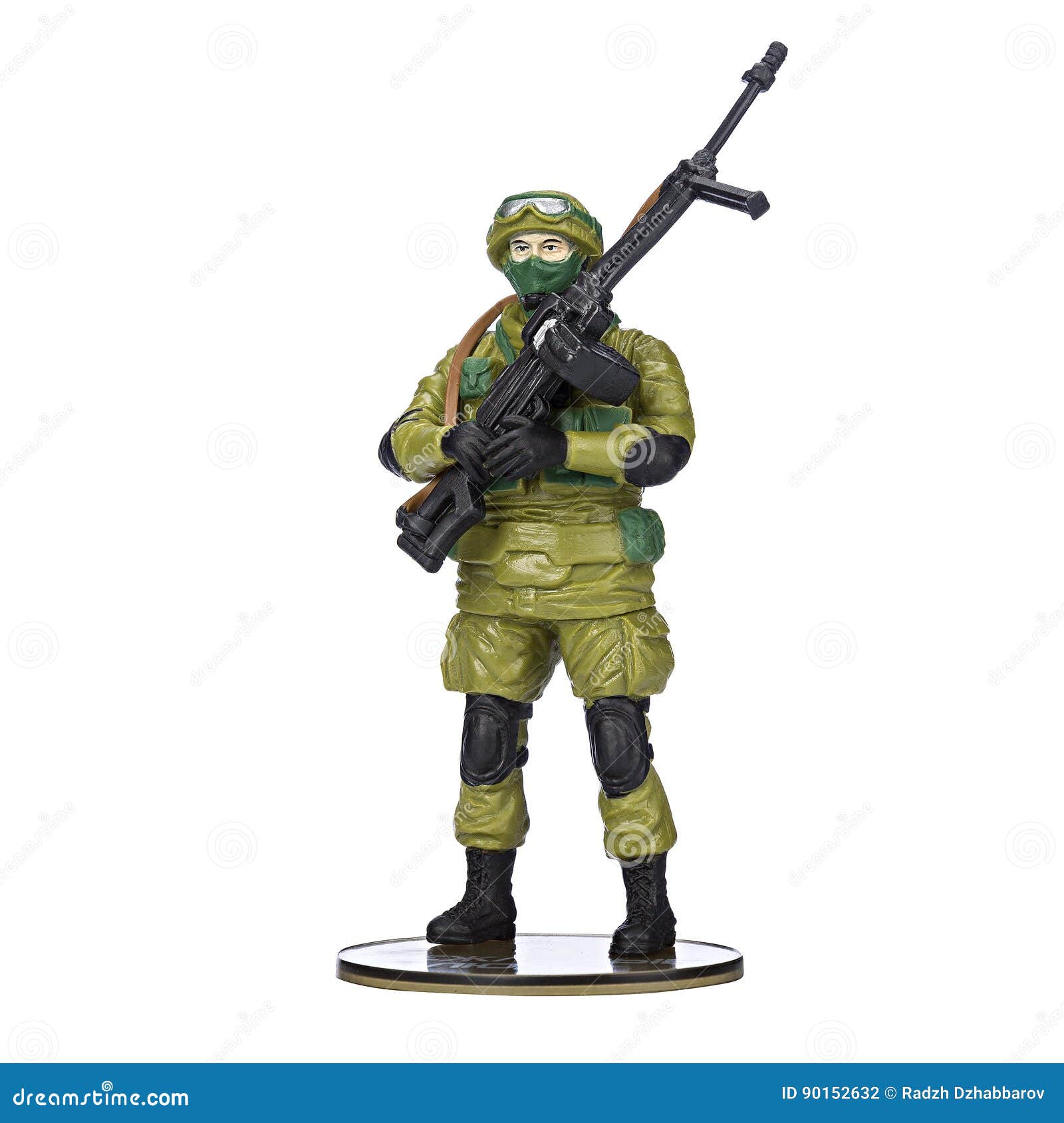 Plastic Soldier On A Stone Stock Image | CartoonDealer.com #177665923