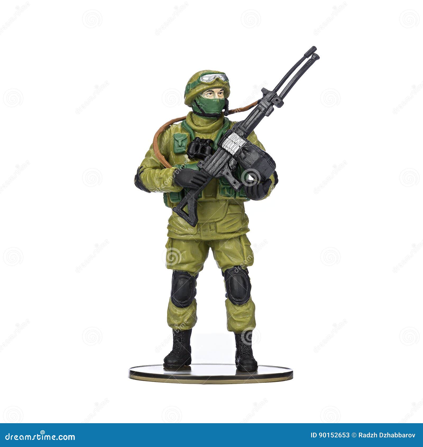 Plastic Soldier On A Stone Stock Image | CartoonDealer.com #177665923