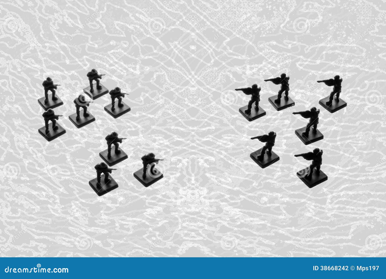 Plastic Soldiers And Plastic Fighting Royalty-Free Stock Photo ...