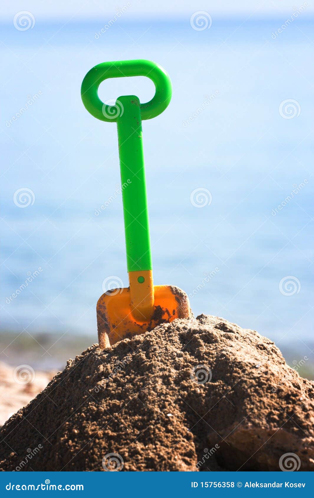 Plastic spade stock photo. Image of holiday, games, single - 15756358