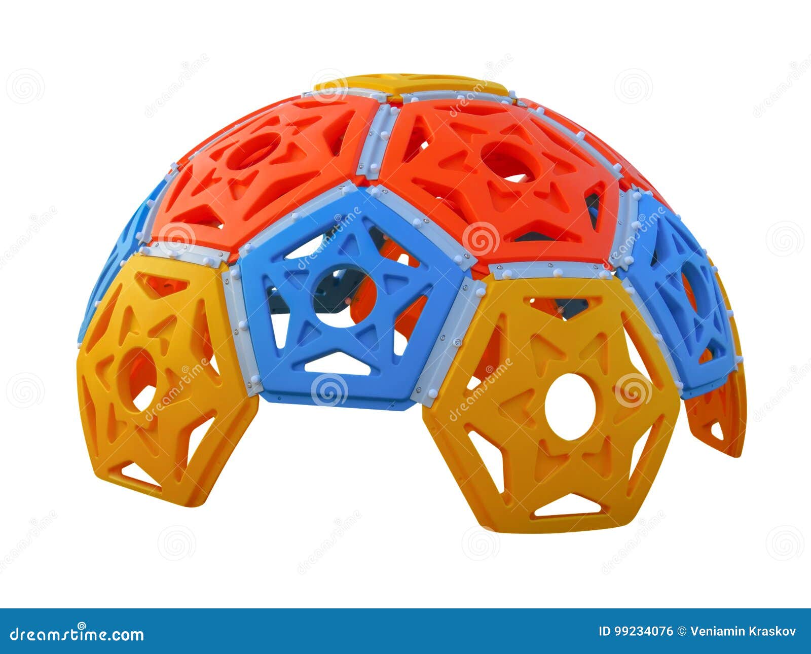 Plastic Sphere on the Playground Stock Photo - Image of park ...