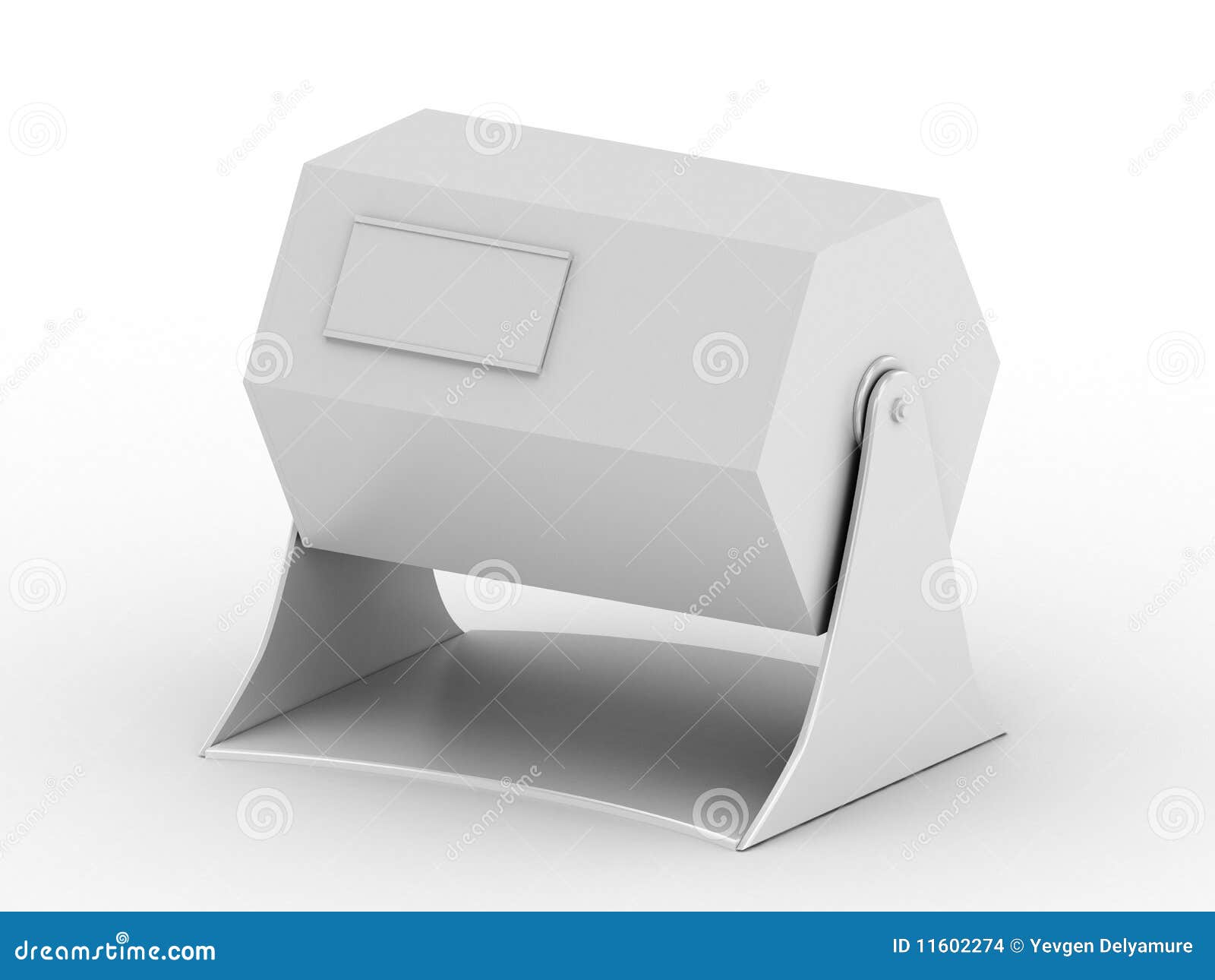 Plastic Spinning Box for Lottery Stock Illustration - Illustration of ...