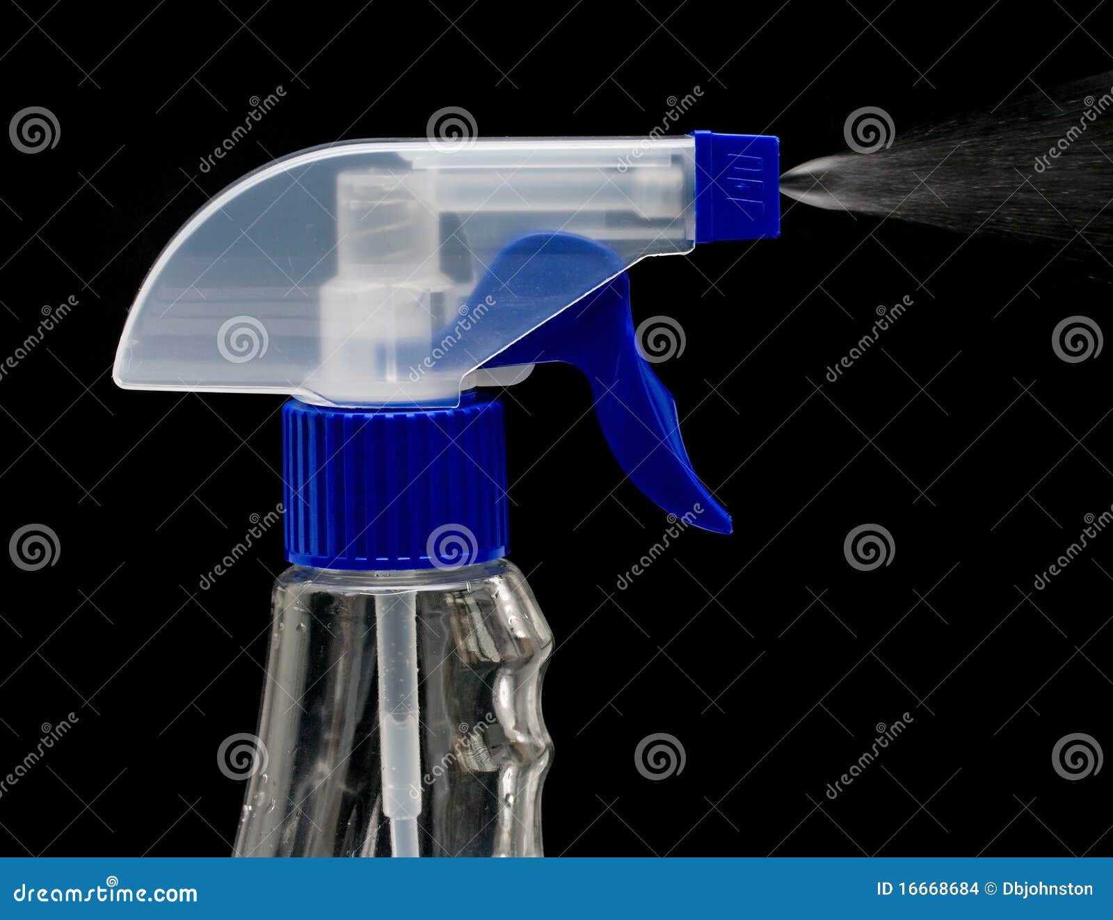 Plastic spray bottle stock photo. Image of housekeeping - 16668684