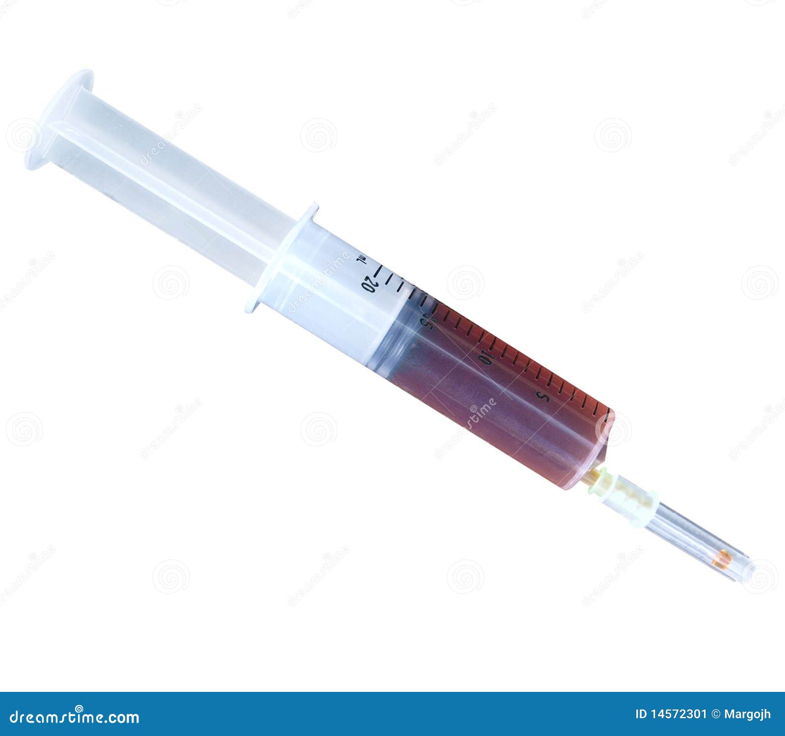Plastic Spuit Van Antibioticum Stock Afbeelding - Image of inenting ...
