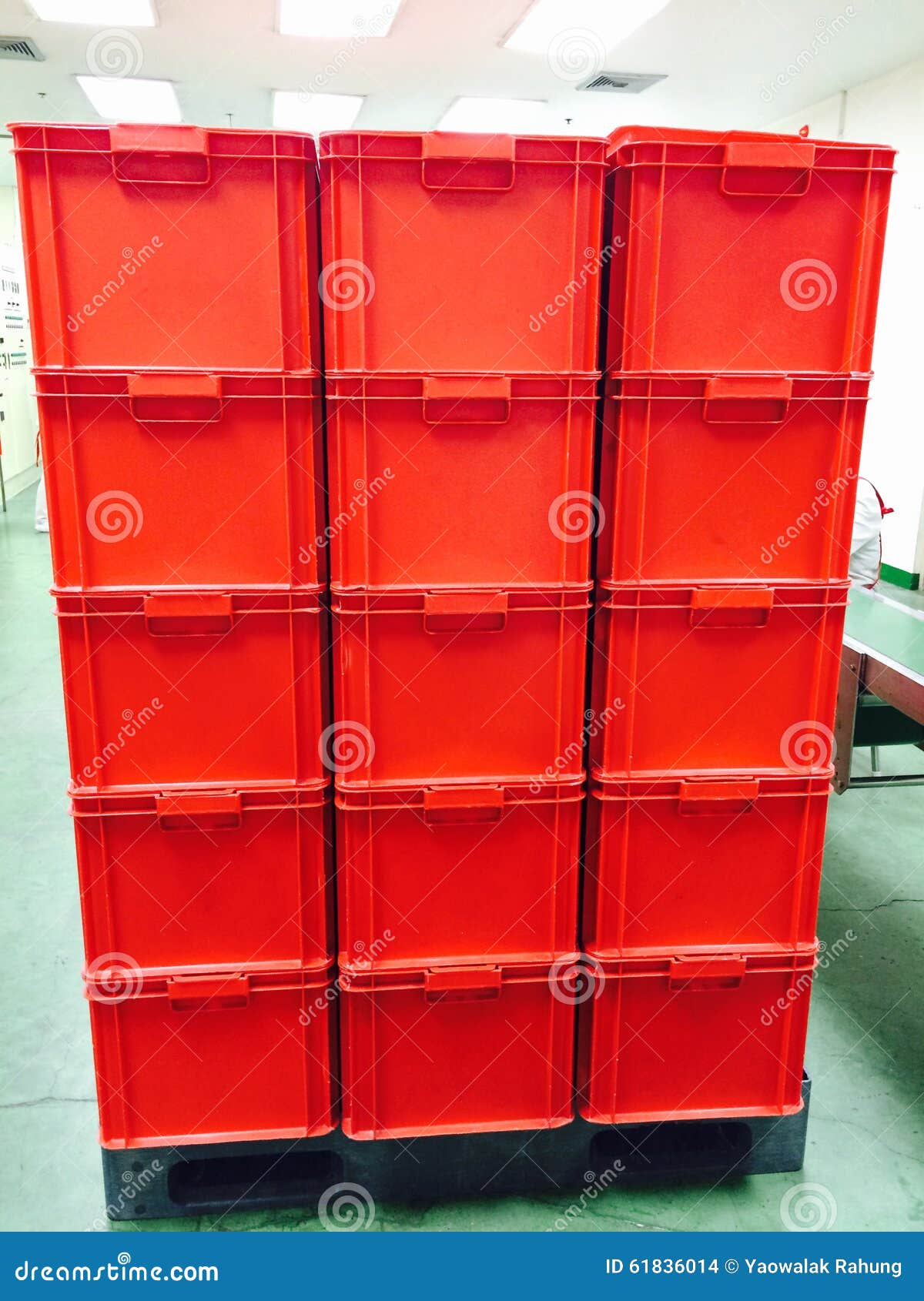 Plastic storage box stock photo. Image of room, mass - 61836014