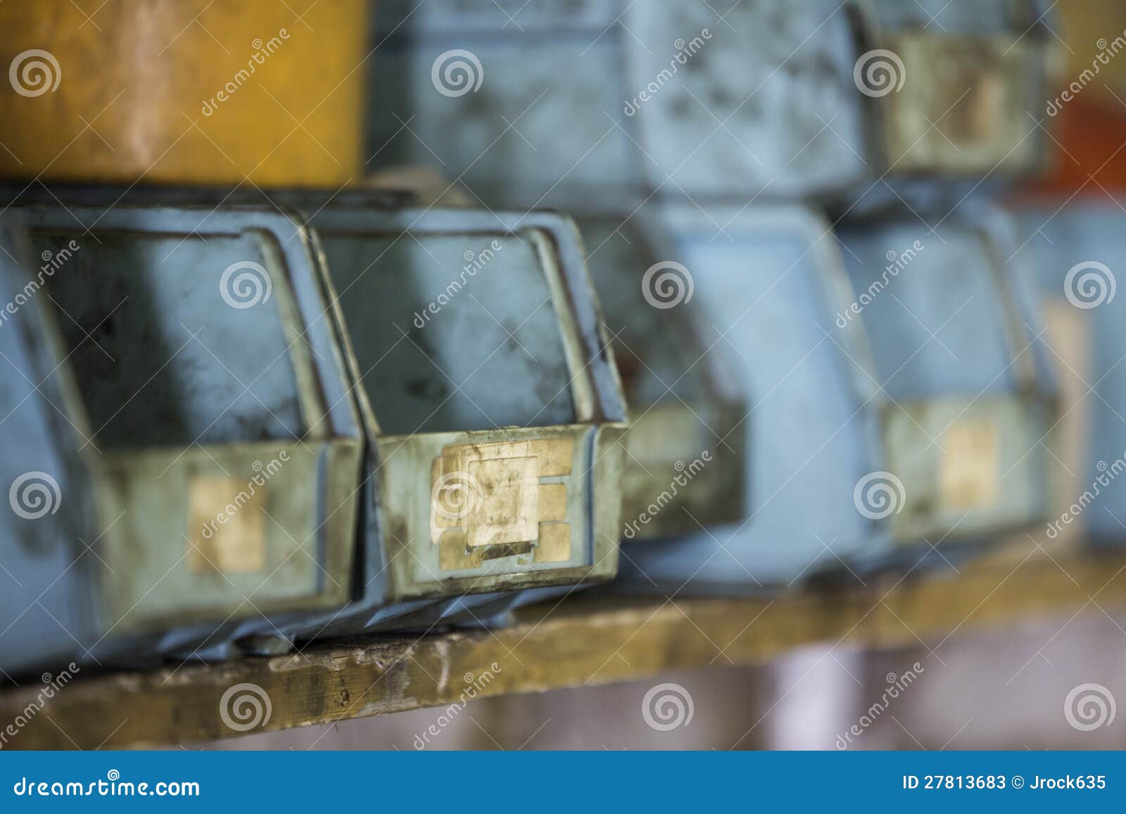 Plastic storage containers stock image. Image of dirty - 27813683