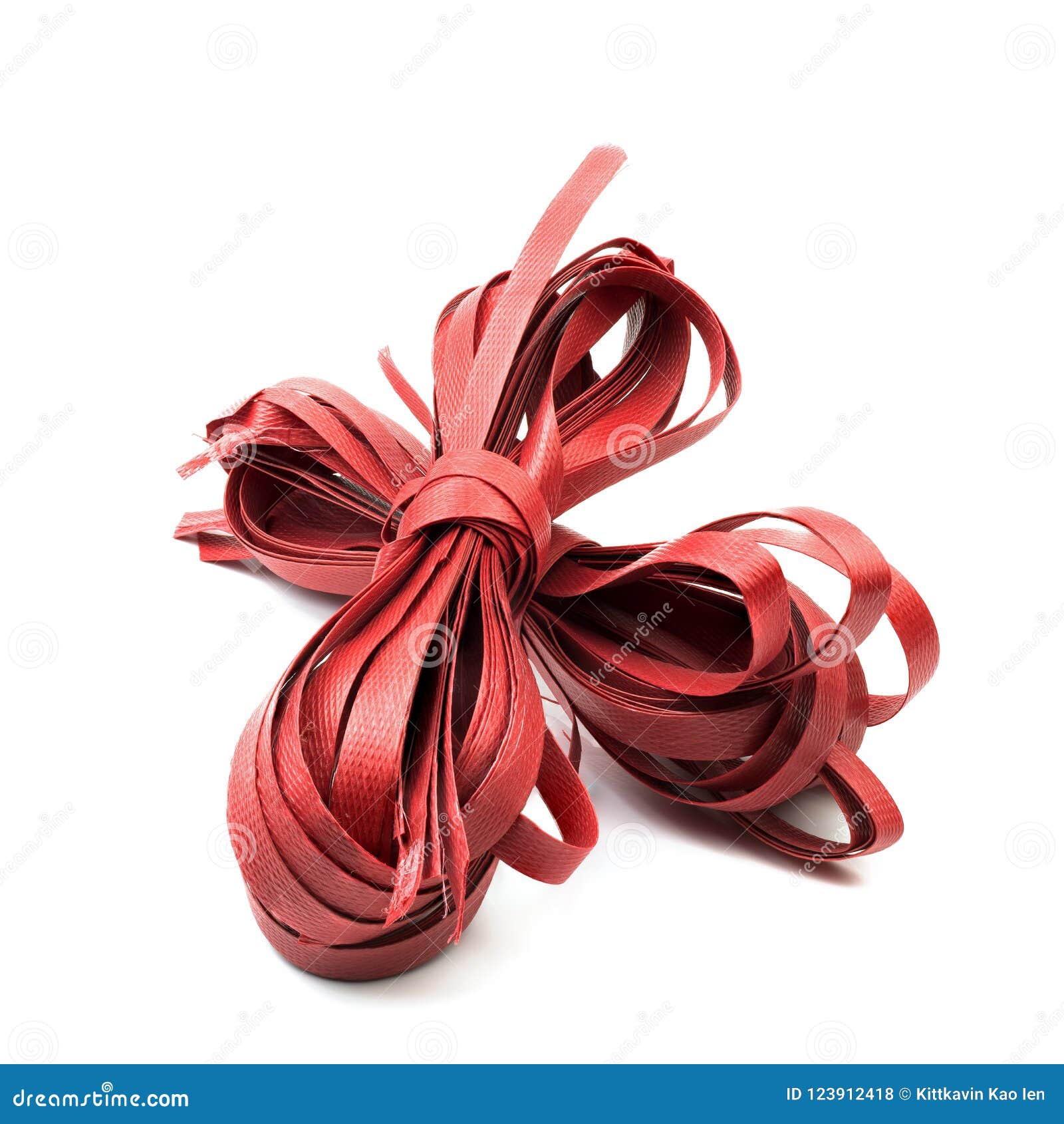 Plastic straps on white. stock photo. Image of flexible - 123912418