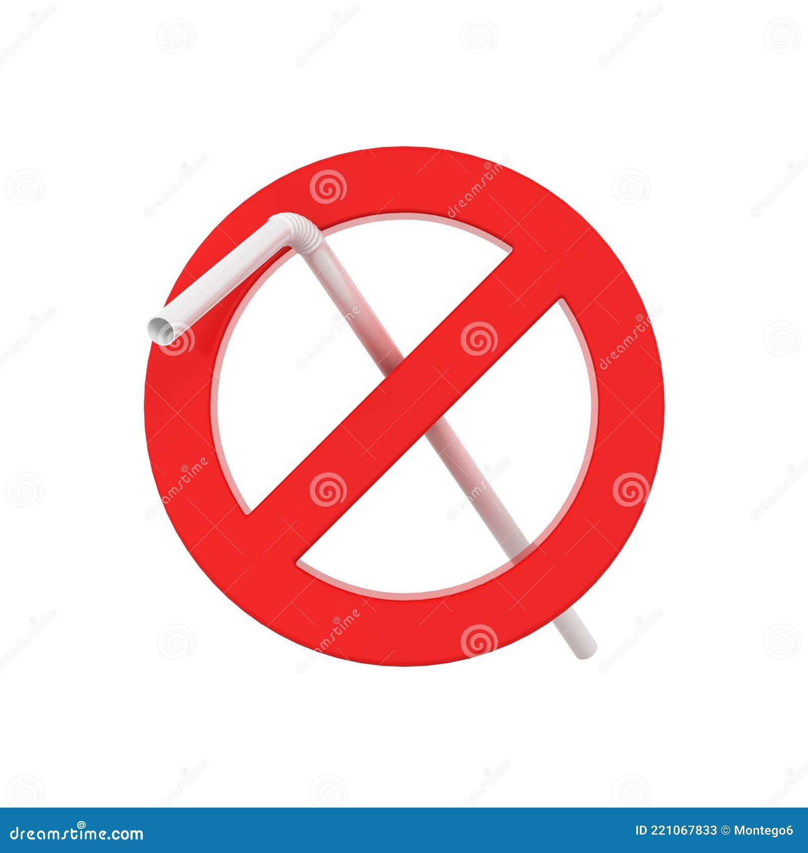 Plastic Straw Vector Icon. Stop Using Plastic Straw. Safe The Earth ...