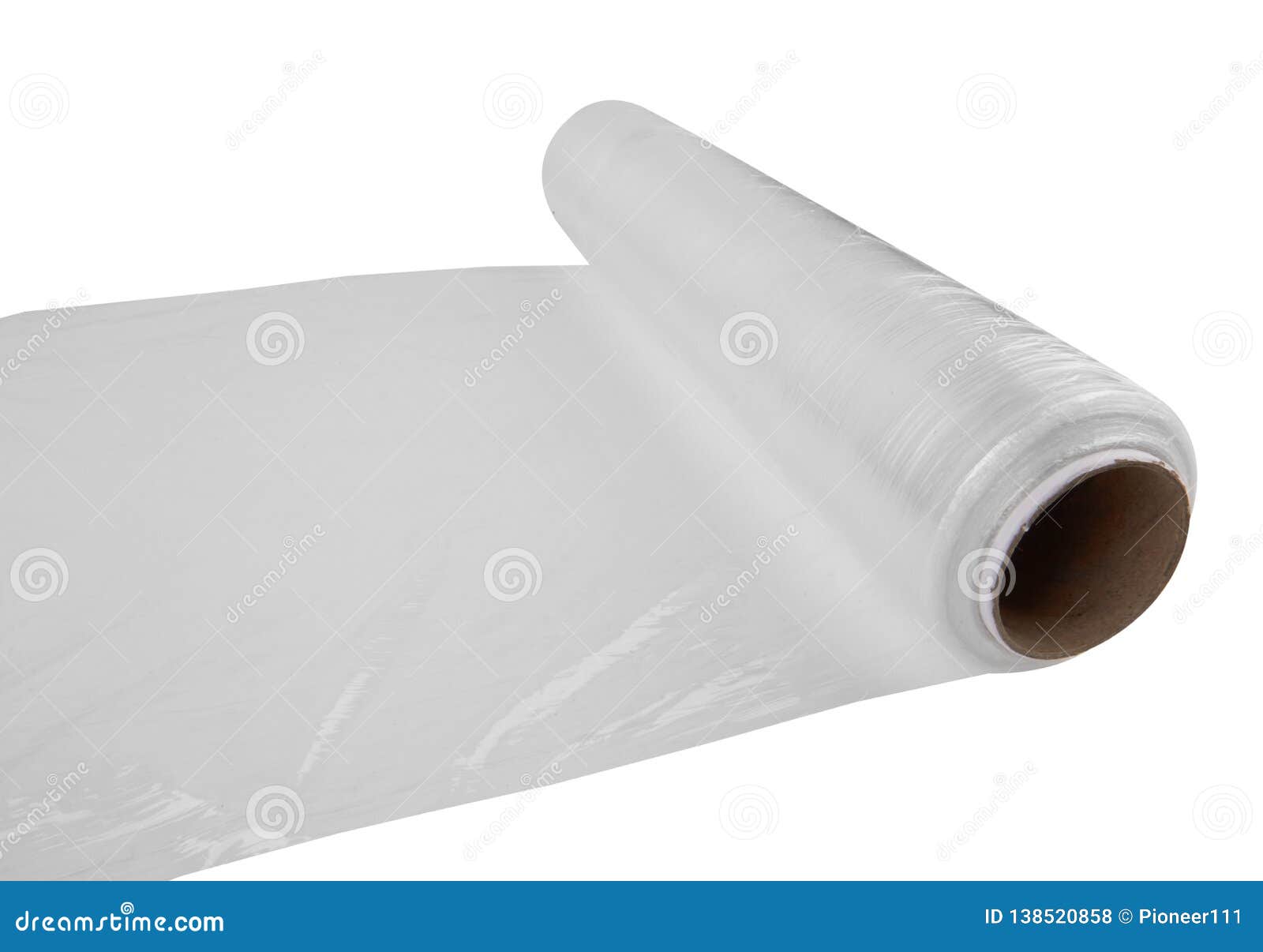 Plastic stretch film stock photo. Image of wrap, film - 138520858