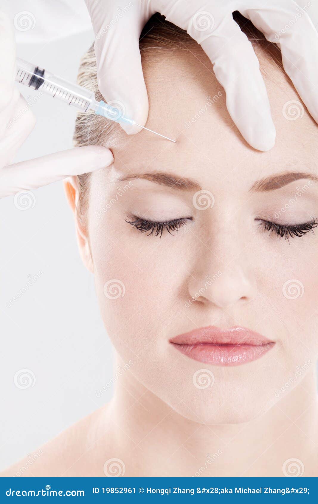 Plastic surgery stock image. Image of injecting, adult - 19852961