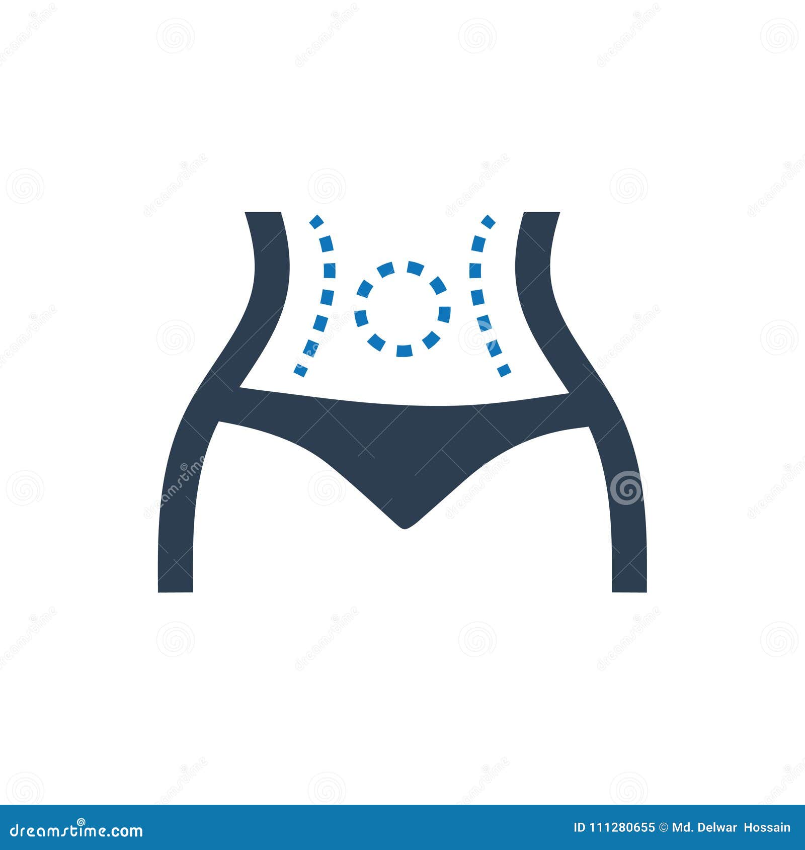 Plastic surgery icon stock vector. Illustration of vector - 111280655