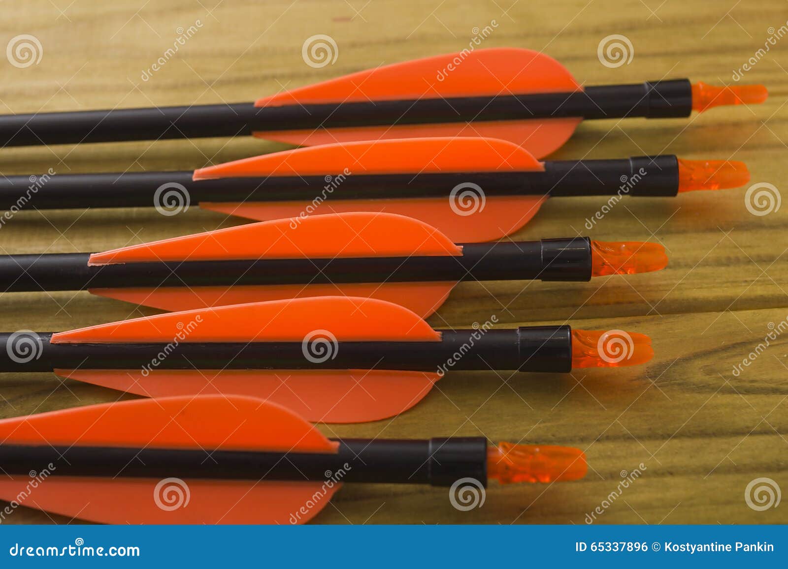 Plastic tail arrows stock photo. Image of accurate, empennage - 65337896