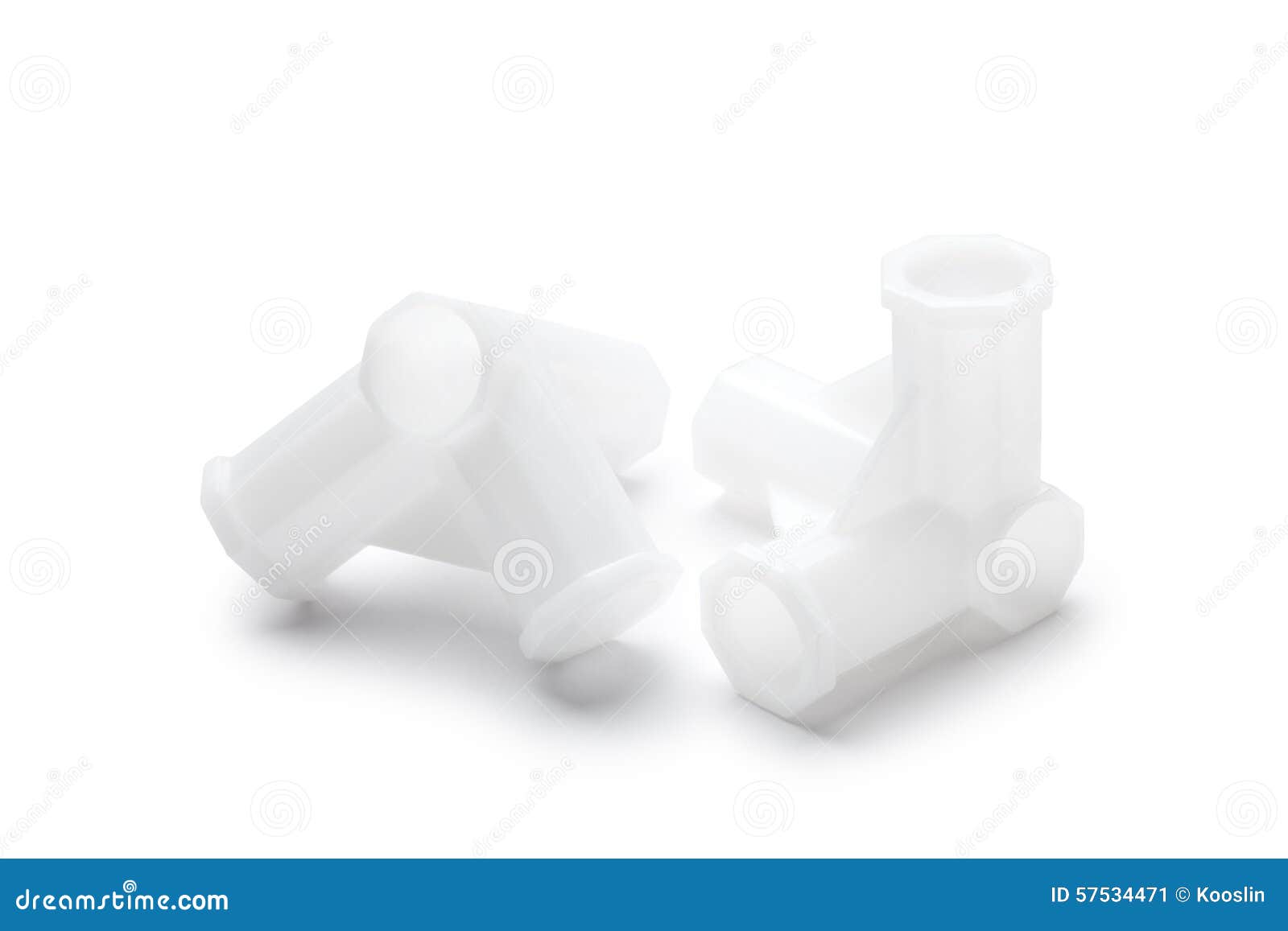 Plastic tee junction stock image. Image of piping, connect - 57534471