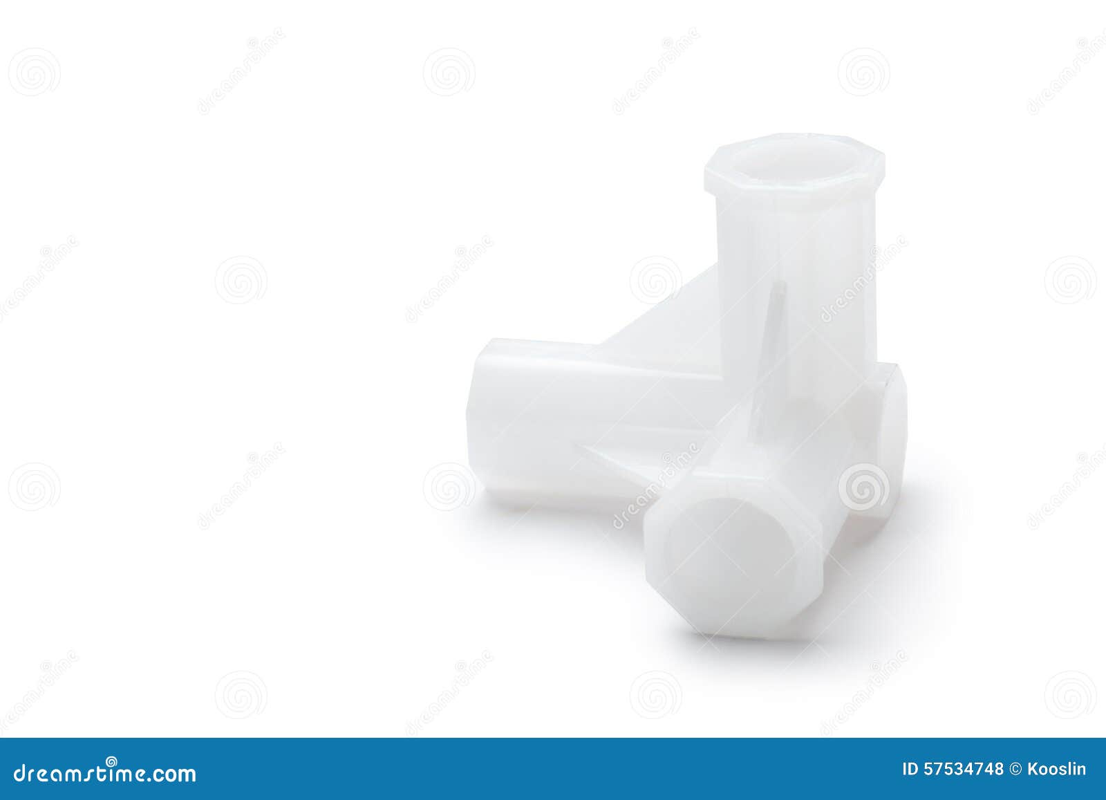 Plastic tee junction stock photo. Image of background - 57534748