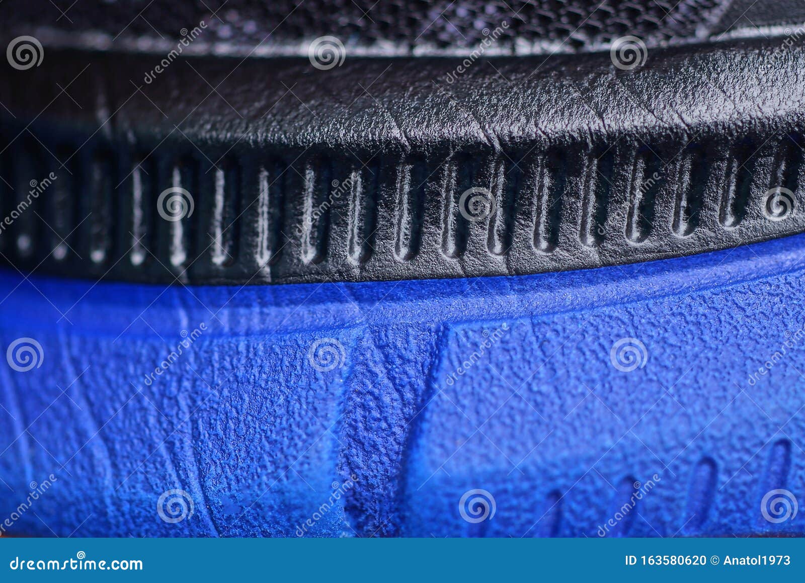 Plastic Texture of the Sole of the Shoe Stock Photo - Image of blank ...
