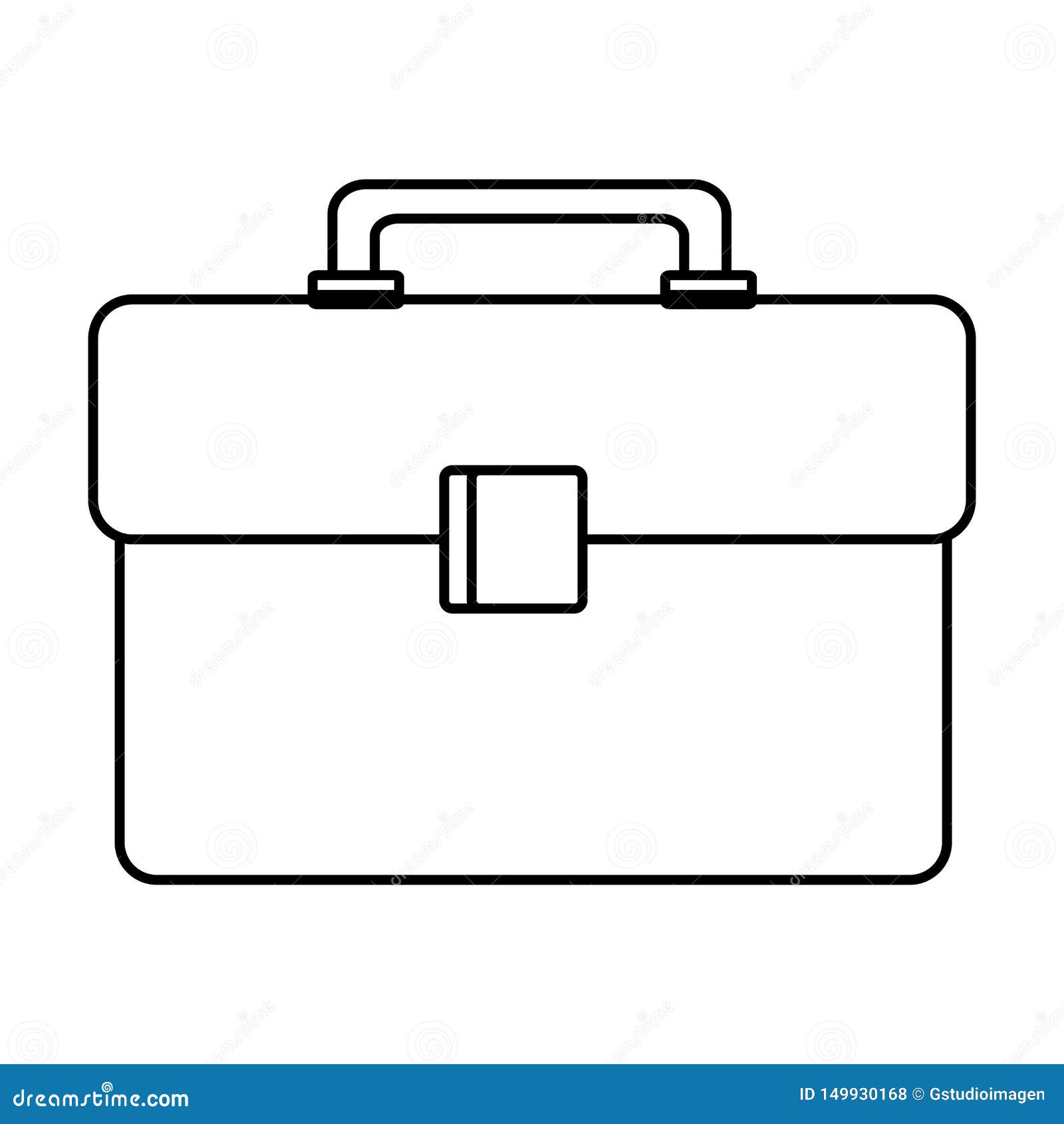 Plastic Tool Box Packing Icon Stock Illustration - Illustration of ...
