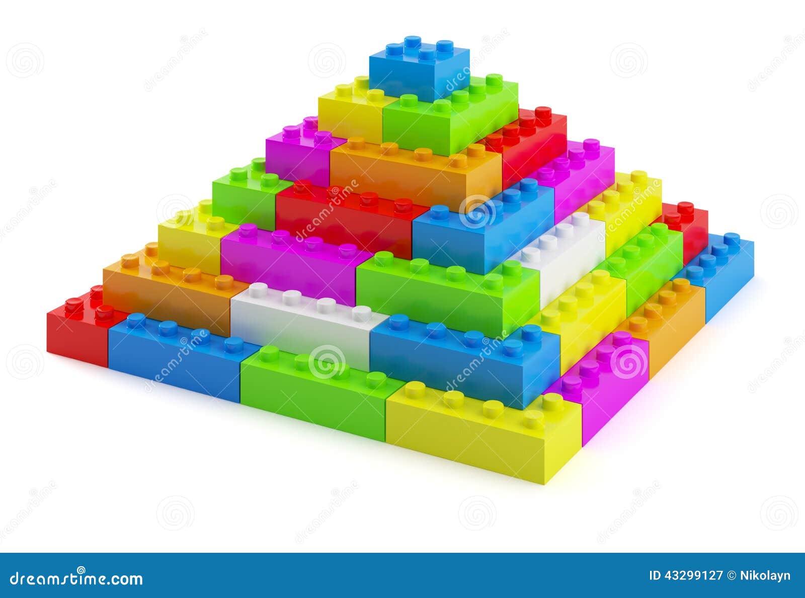 Blocks Pyramid Royalty-Free Stock Photography | CartoonDealer.com #11687357