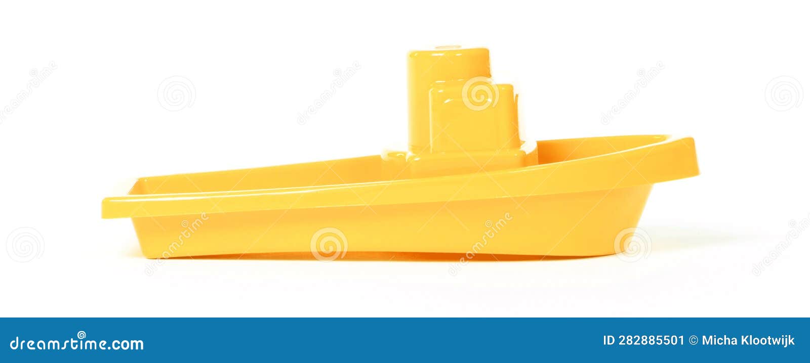 Plastic Toy Boat Isolated on White Stock Image - Image of model ...