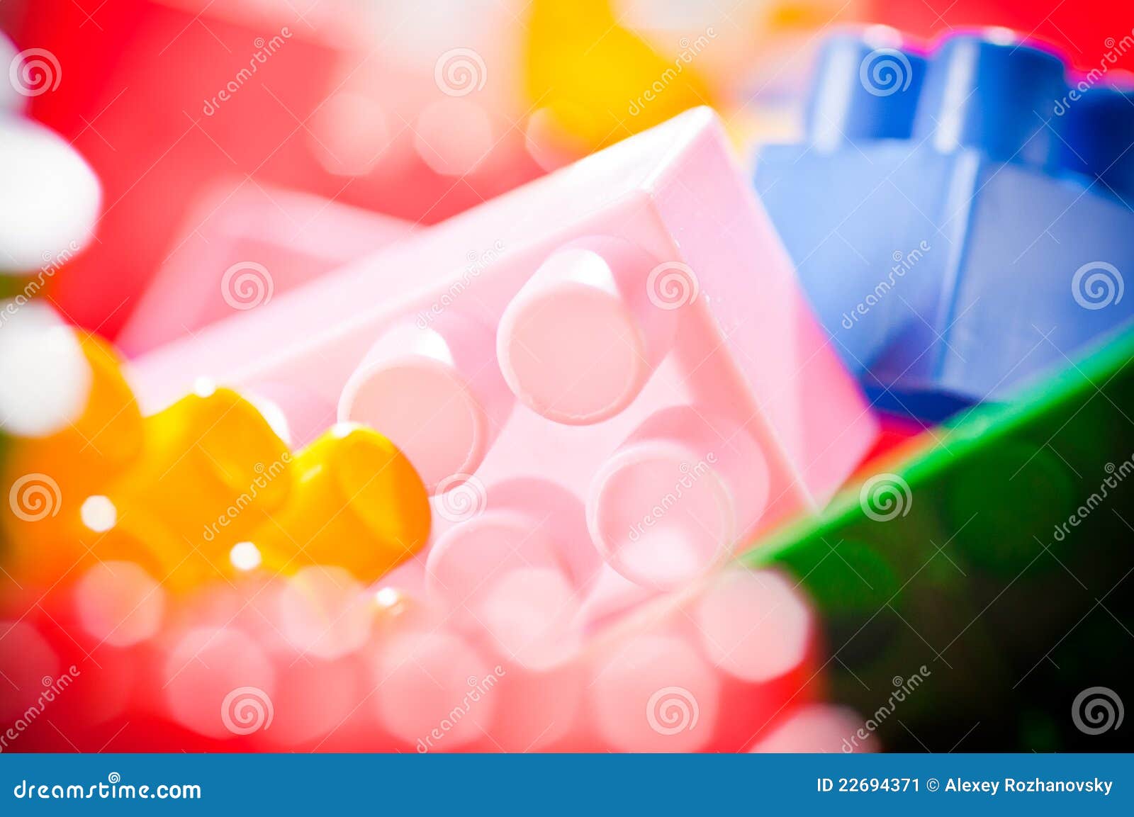 Plastic toy bricks stock image. Image of activity, plan - 22694371
