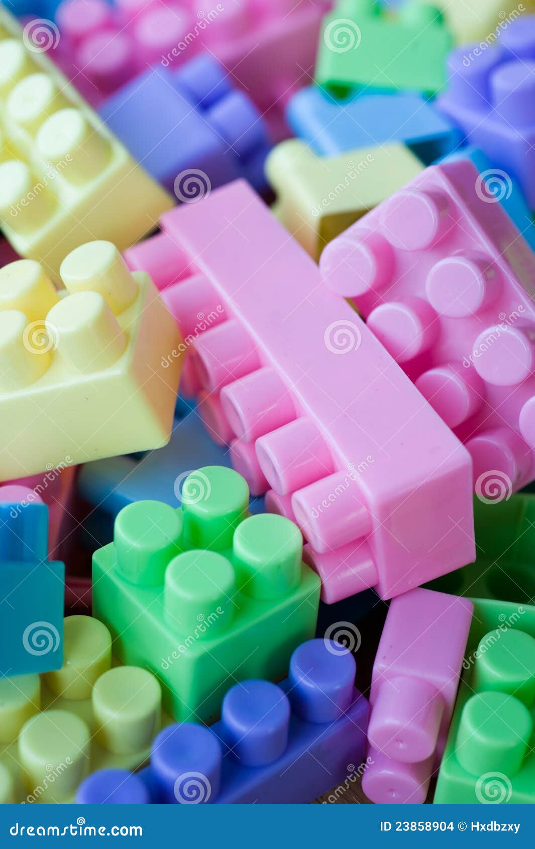 Plastic toy bricks stock photo. Image of element, bricks - 23858904