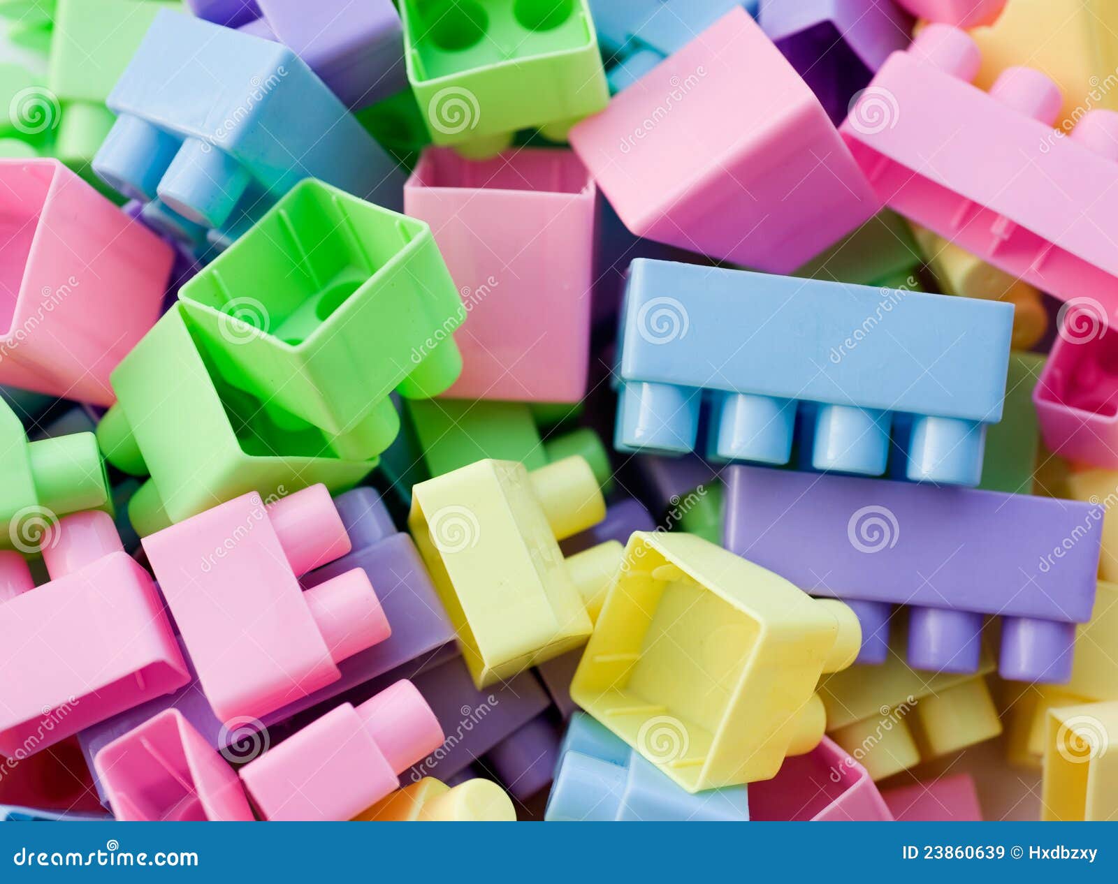 Plastic toy bricks stock image. Image of create, construct - 23860639